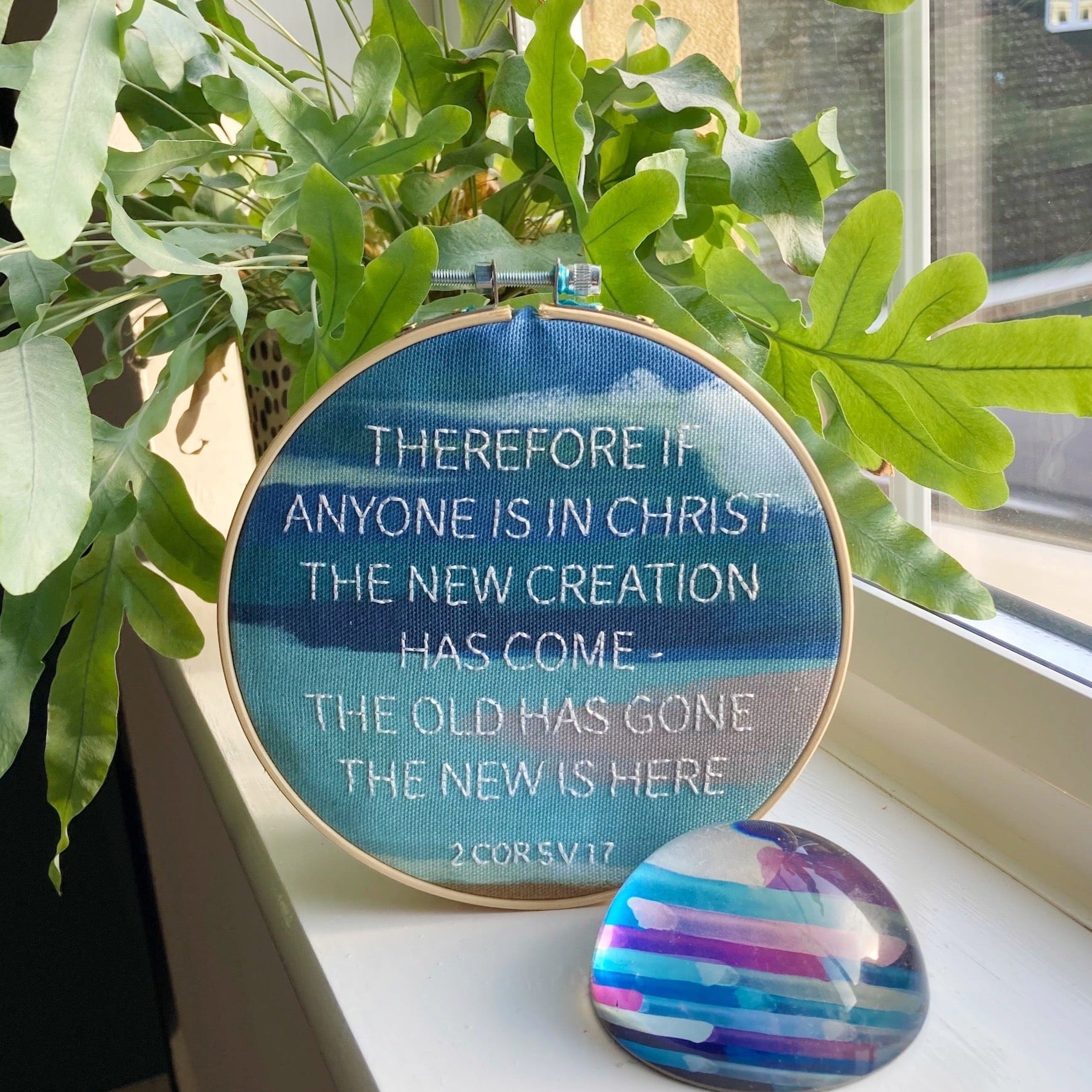 END OF LINE - New Creation Christian Embroidery Kit – Hope and Ginger